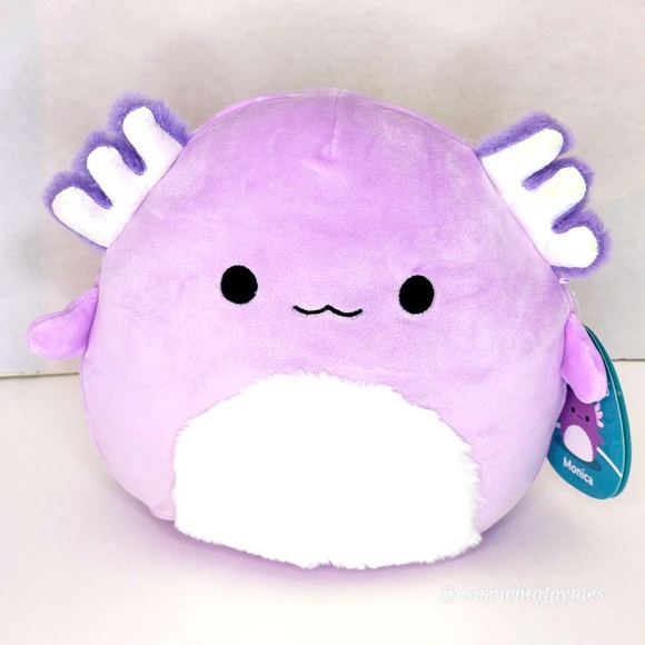 Squishmallows | Toys | Monica Purple Axolotl Squishmallow | Poshmark
